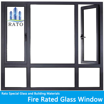 CE&BS EN Certificate Fire Rated Glazing Window - Buy Fire Rated Windows ...