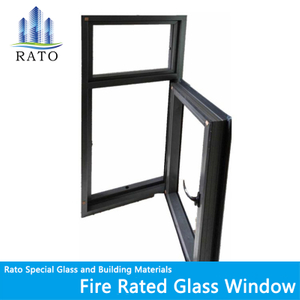 Galvanized Steel Fire Rated Glass Windows with BS Certificates - Buy ...